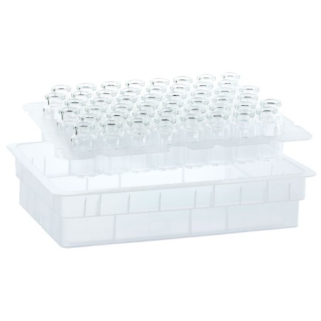 ISO 10R 10ml Open Sterile Vials, Nest and Tub Trays, Ready to Fill ...